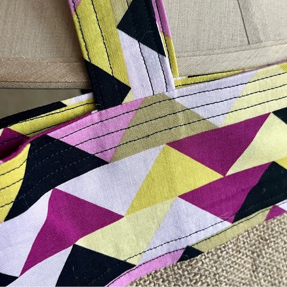 Handmade | Bags | Upcycled Burlap Large Tote Bag Handmade Beach Bag ...